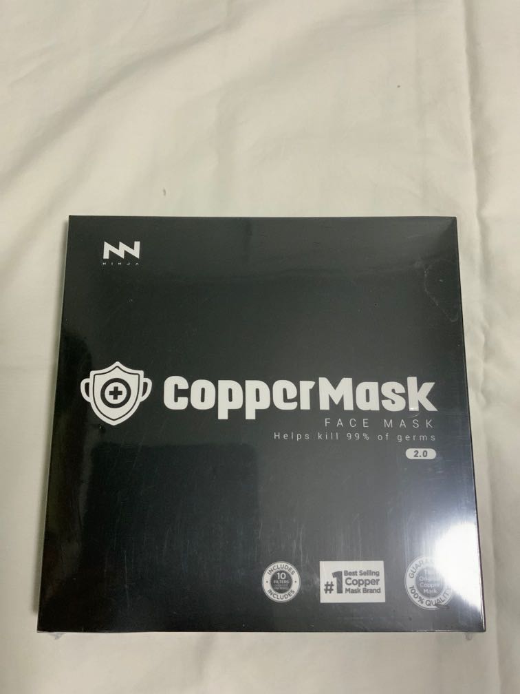 Original Copper Mask, Health & Nutrition, Face Masks & Face Shields on ...