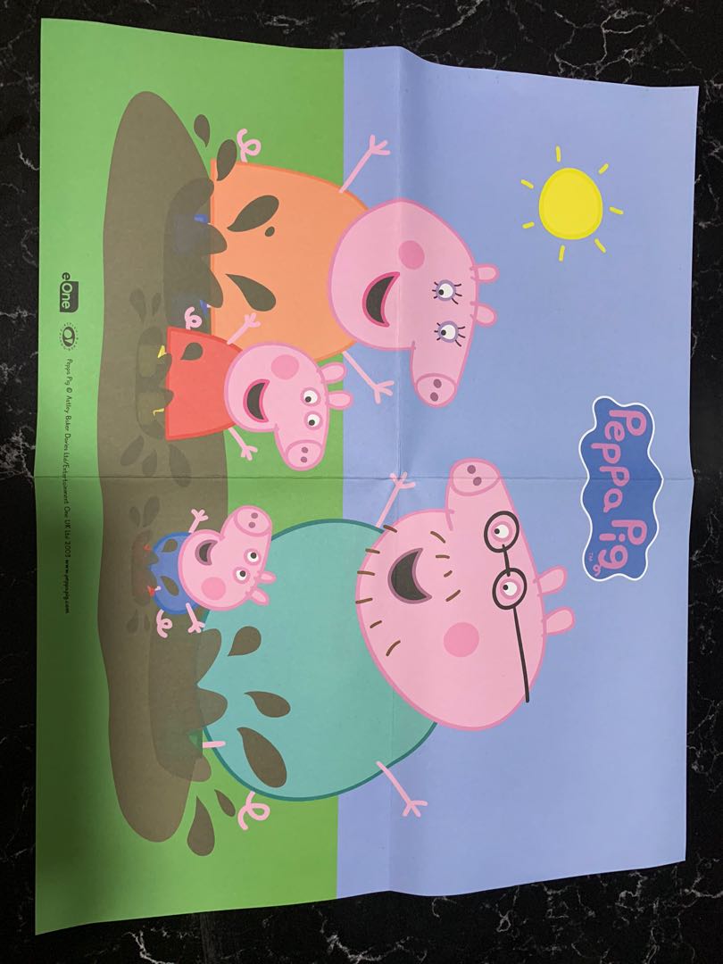 Peppa Pig- Storybook, sticker activity book, double-sided poster ...