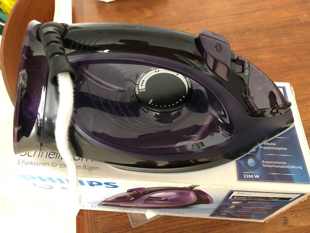 Philips Iron - Used, TV & Home Appliances, Irons & Steamers on Carousell