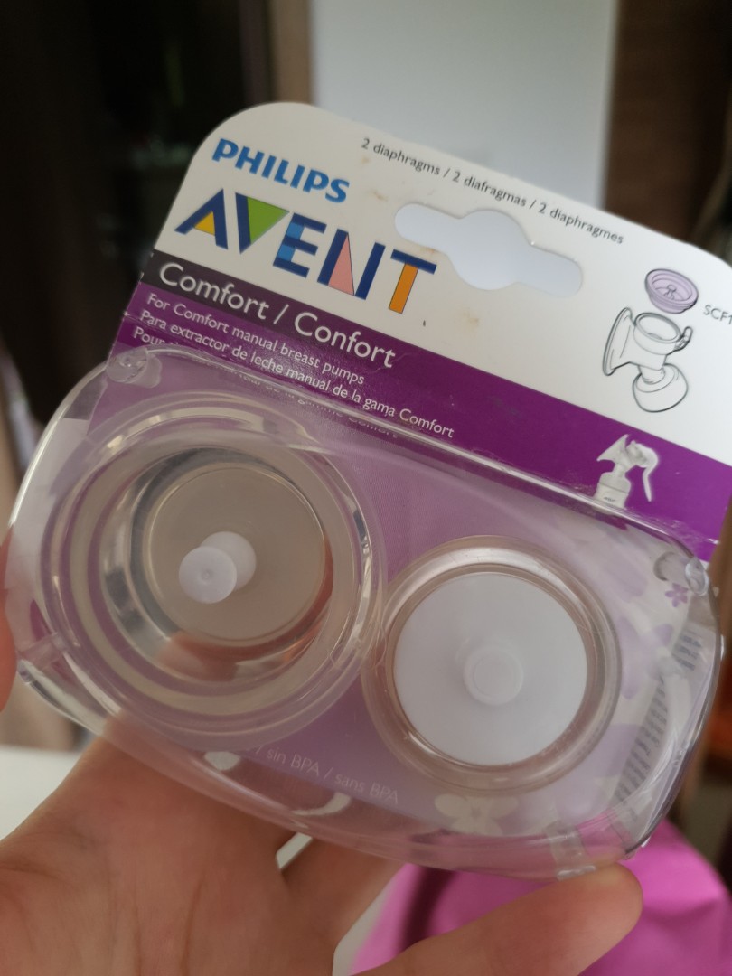 Philips manual breast pump diaphragm, Babies & Kids, Nursing & Feeding ...