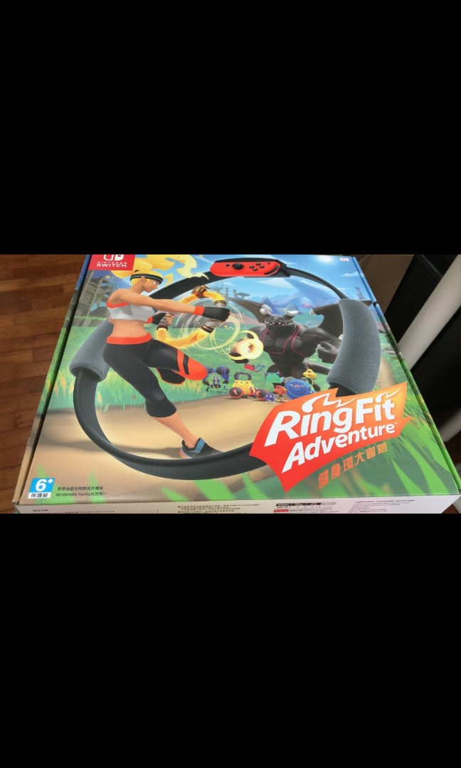 Ring Fit Adventure Complete Box Set, Video Gaming, Video Games ...