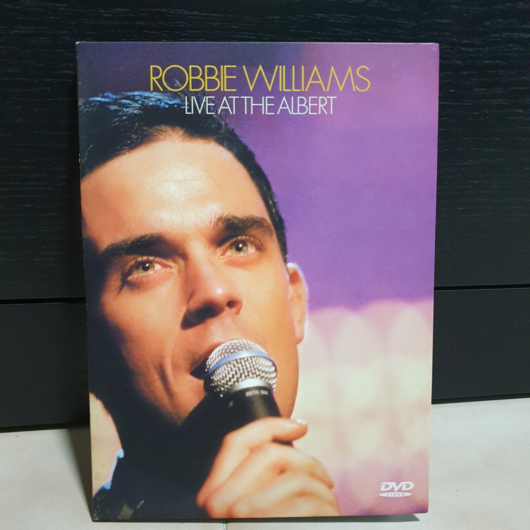 Robbie Williams - Live At The Albert - DVD, Hobbies & Toys, Music ...