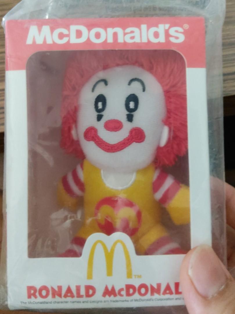 Ronald McDonald's Plush Toy, Hobbies & Toys, Toys & Games on Carousell