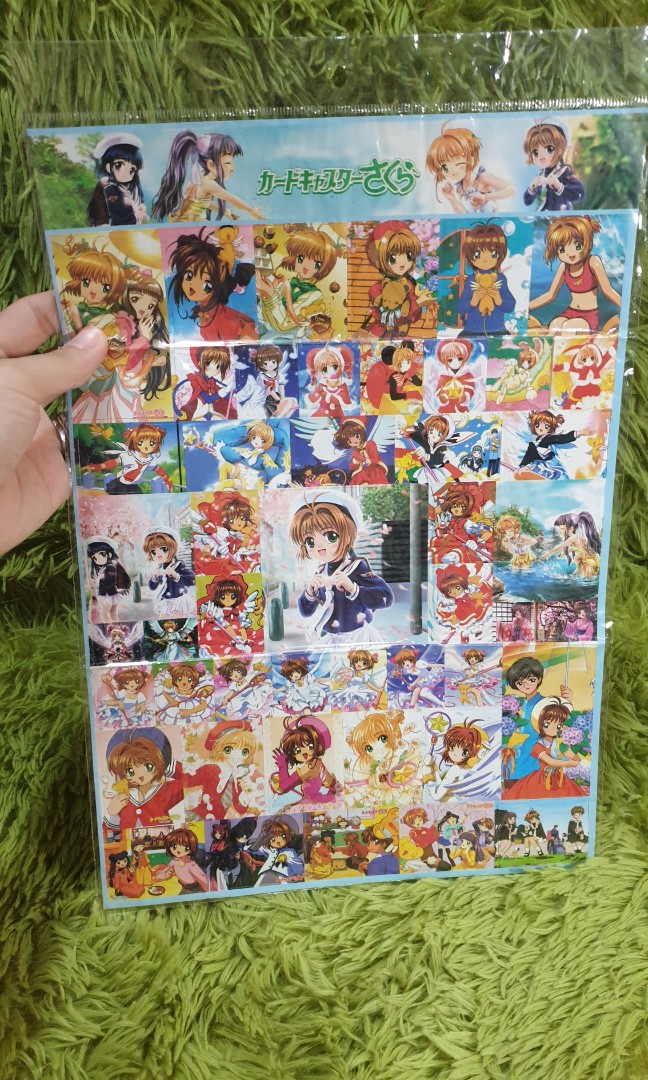 Sakura Anime Stickers, Hobbies & Toys, Stationary & Craft, Other ...
