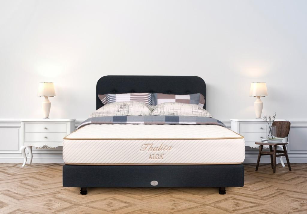 SET Alga Spring bed Thalita kasur untuk tulang springbed matras FREE ...