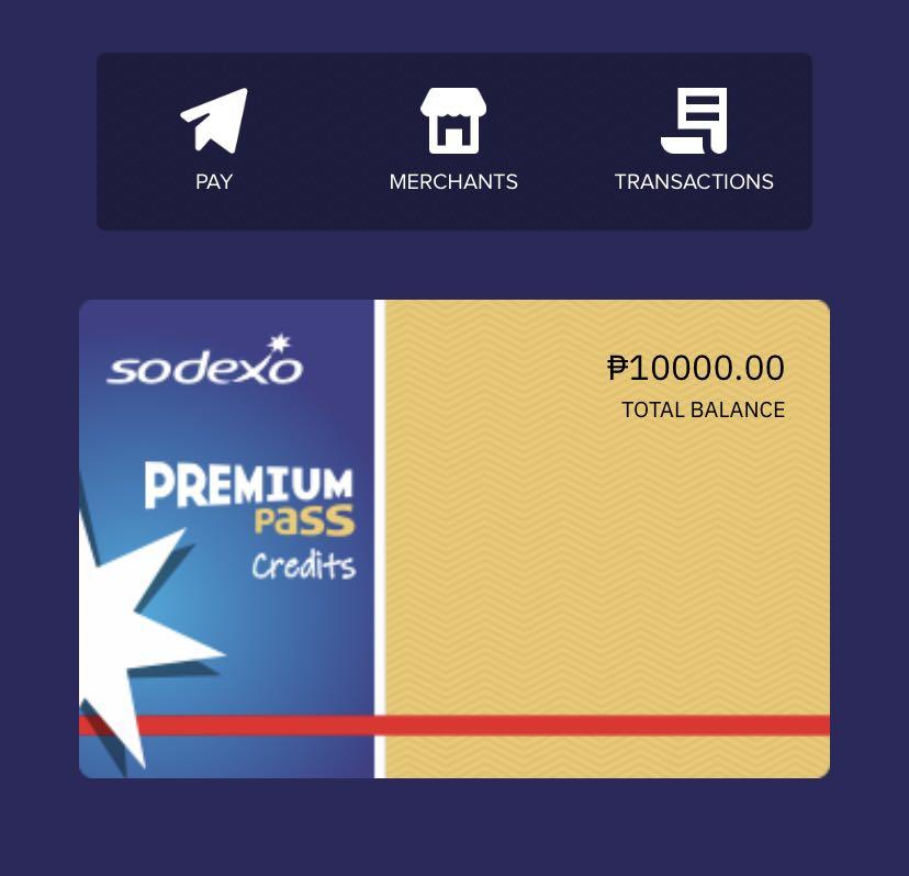 Sodexo Plus Premium Pass Credits, Tickets & Vouchers, Vouchers on Carousell