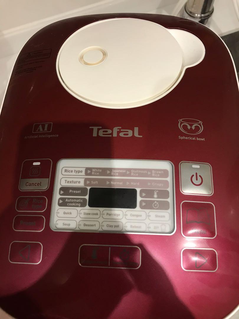 Tefal Spherical Pot Rice & Multi Cooker 特福球釜電飯煲, 家庭電器, 廚房電器, 焗爐及多士爐 ...