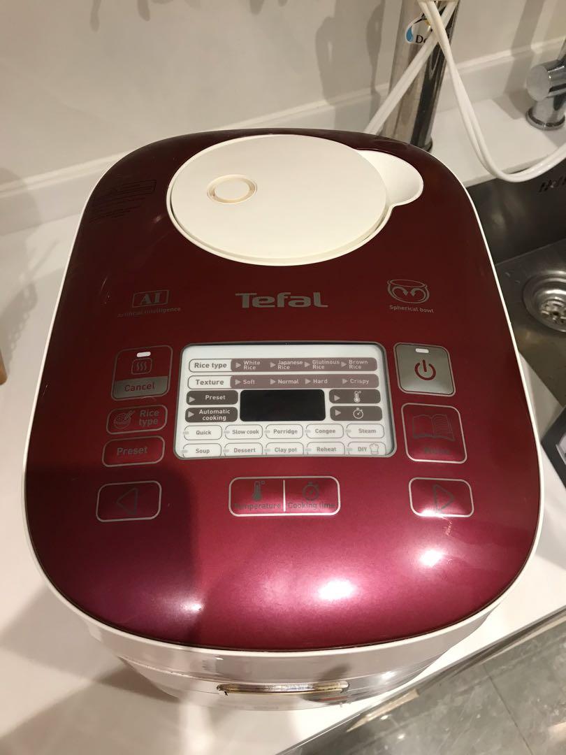 Tefal Spherical Pot Rice & Multi Cooker 特福球釜電飯煲, 家庭電器, 廚房電器, 焗爐及多士爐 ...