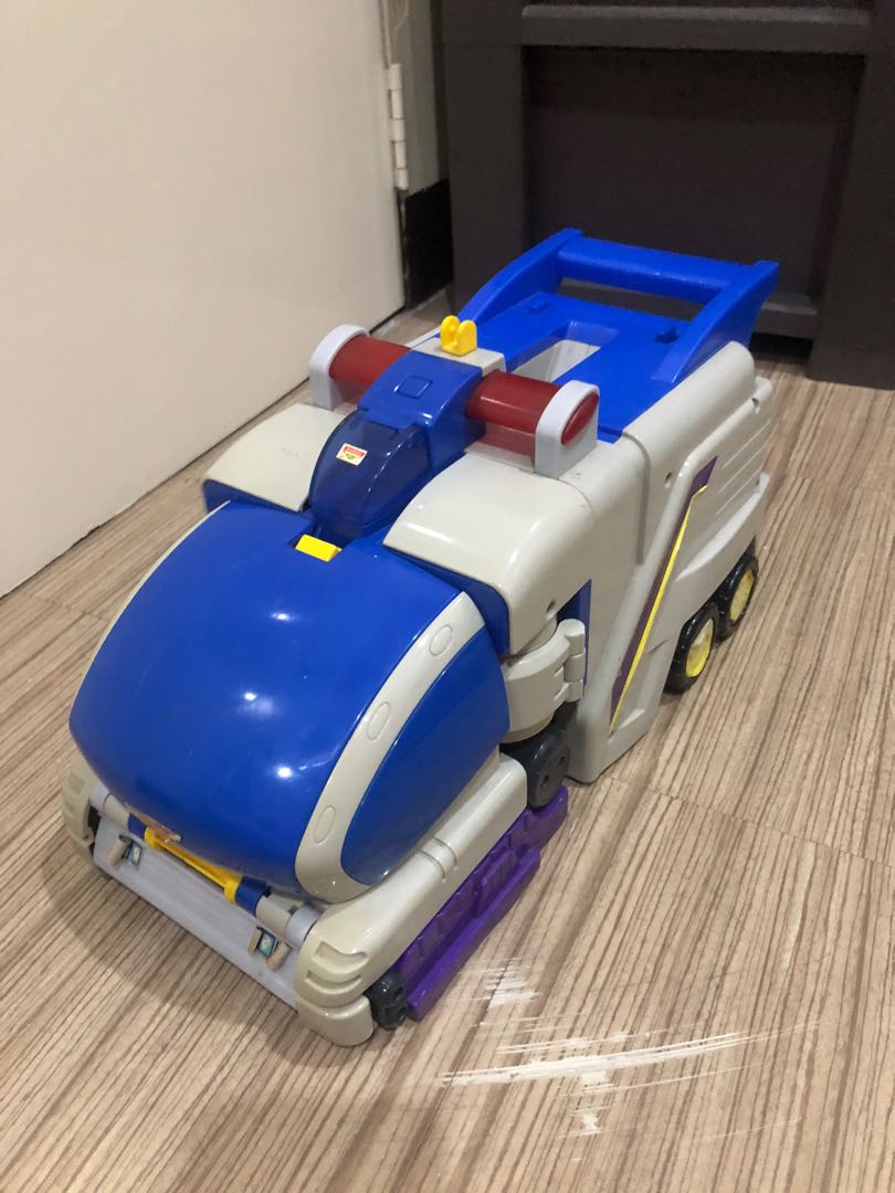 Tomica hyper rescue blue truck/robot, Hobbies & Toys, Toys & Games on ...