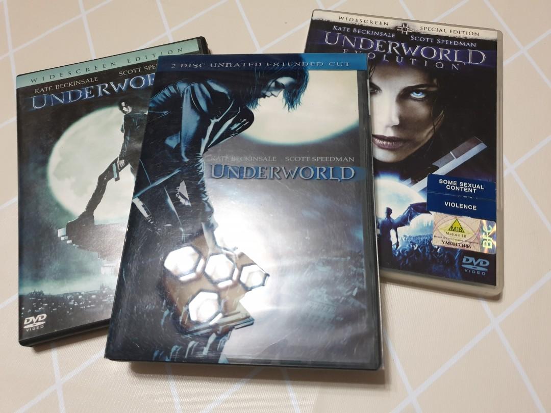 Underworld Part 1 DVD x2, Hobbies & Toys, Music & Media, CDs & DVDs on ...