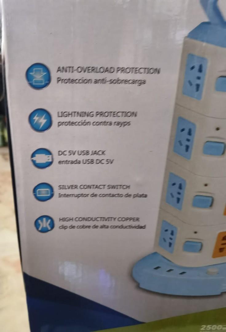 universal extension stand with usb, TV & Home Appliances, Electrical ...