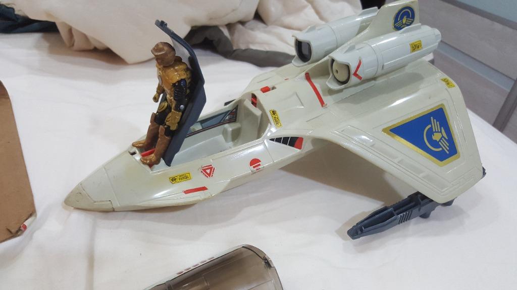 Vintage 1987. Mattel Vehicle. Captain Power Powerjet XT-7., Hobbies ...