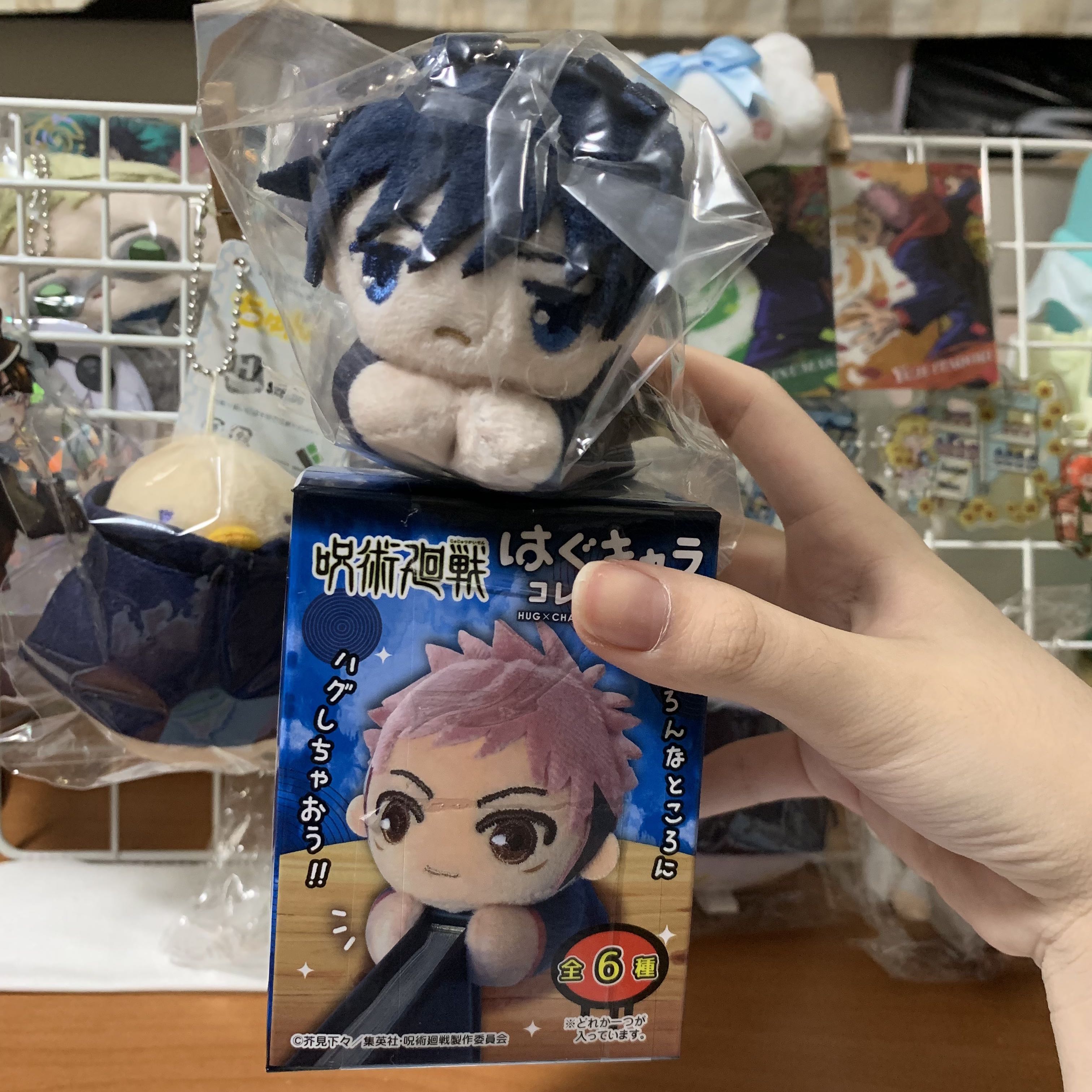 wtt / wts megumi hug chara plush jjk jujutsu kaisen, Hobbies & Toys ...