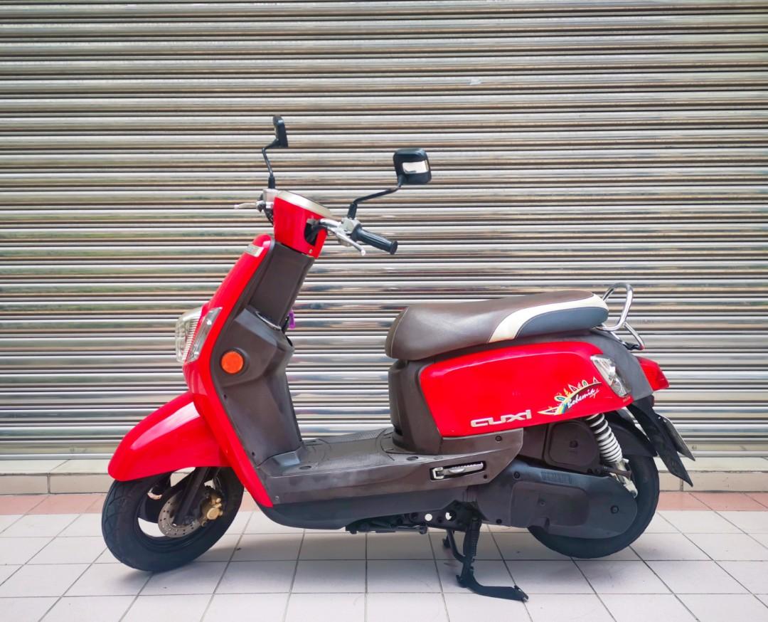 YAMAHA CUXI, 機車, 二手機車在旋轉拍賣