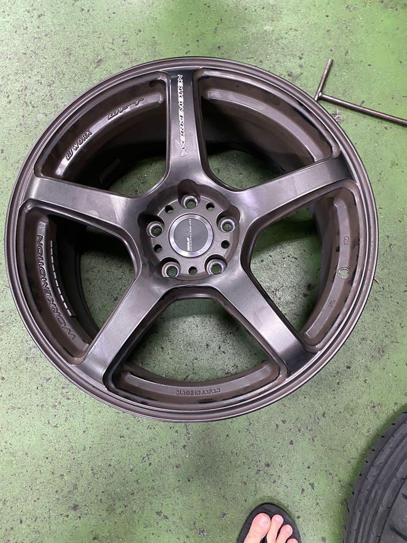 18” inch Works Emotion T5R Rims Rim, Car Accessories, Tyres & Rims on ...