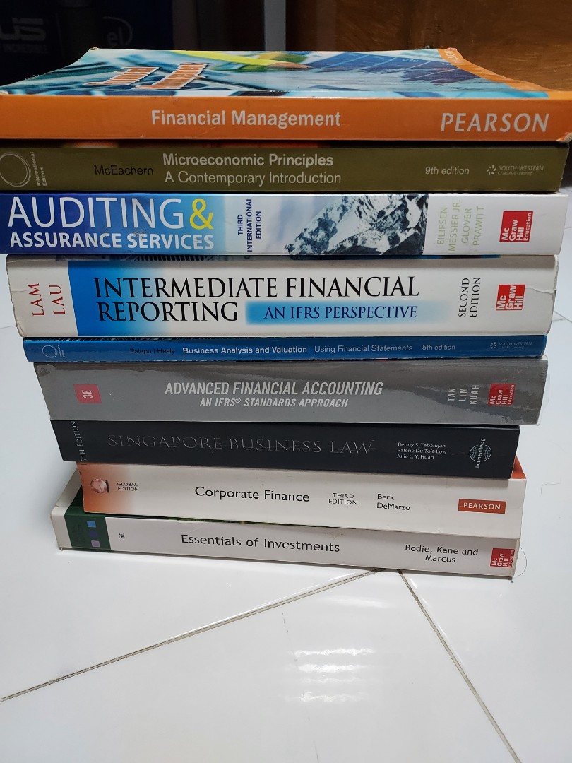 Accountancy Textbooks, Hobbies & Toys, Books & Magazines, Textbooks on ...