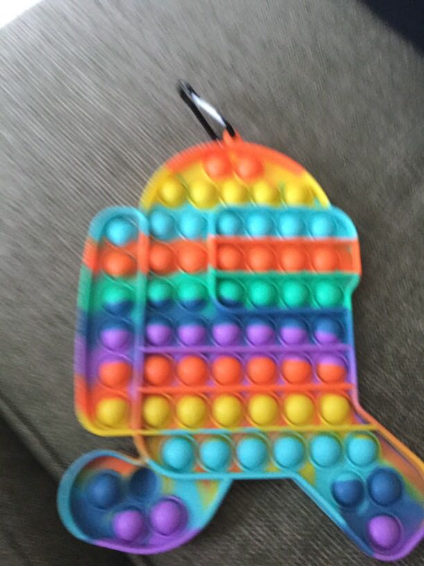 Among us pop it fidget toy, Hobbies & Toys, Toys & Games on Carousell