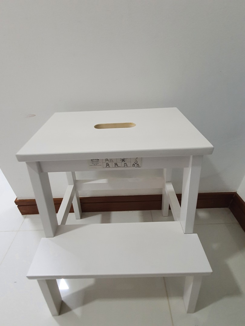 BEKVAM step stool in white from IKEA, Furniture & Home Living ...