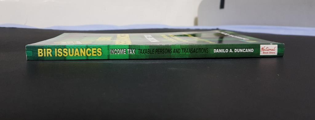 BIR ISSUANCES Income Tax (Taxable Persons And Transactions), Hobbies ...