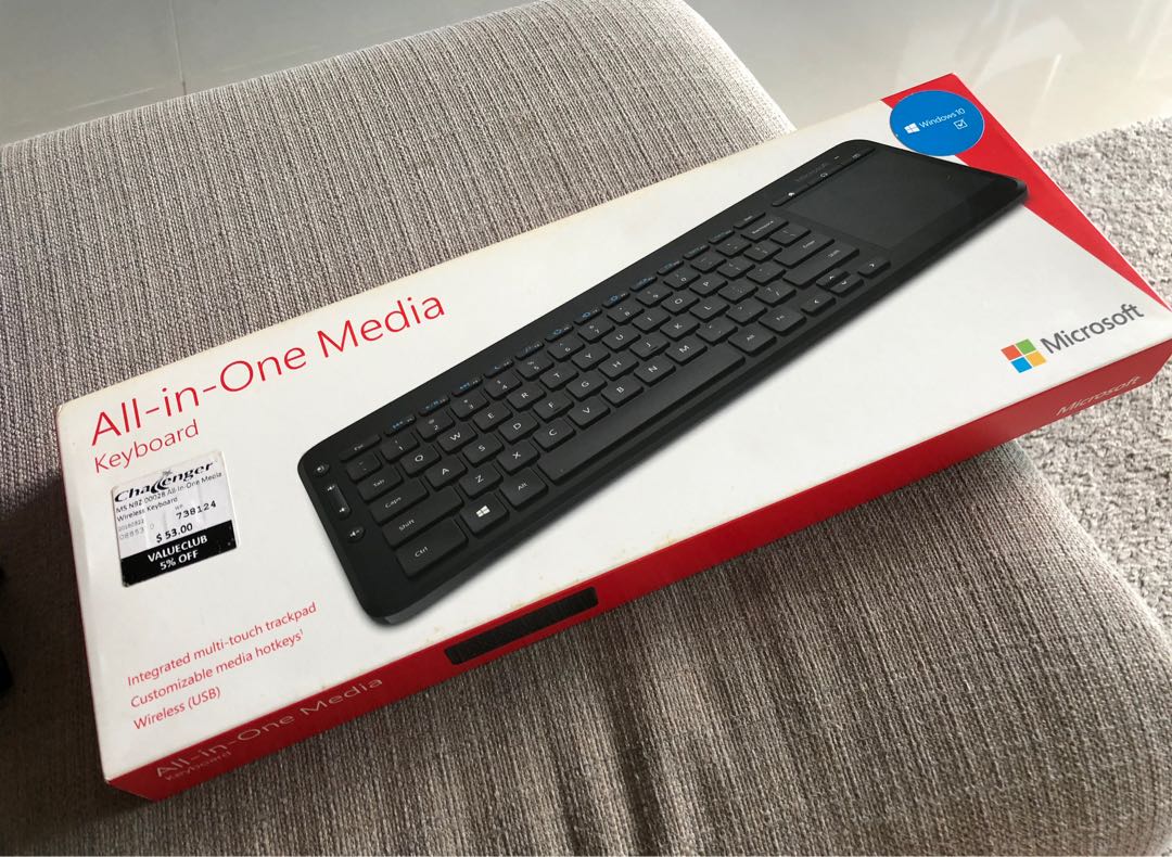 [BNIB] Microsoft All-in-One Media Keyboard, Computers & Tech, Parts ...