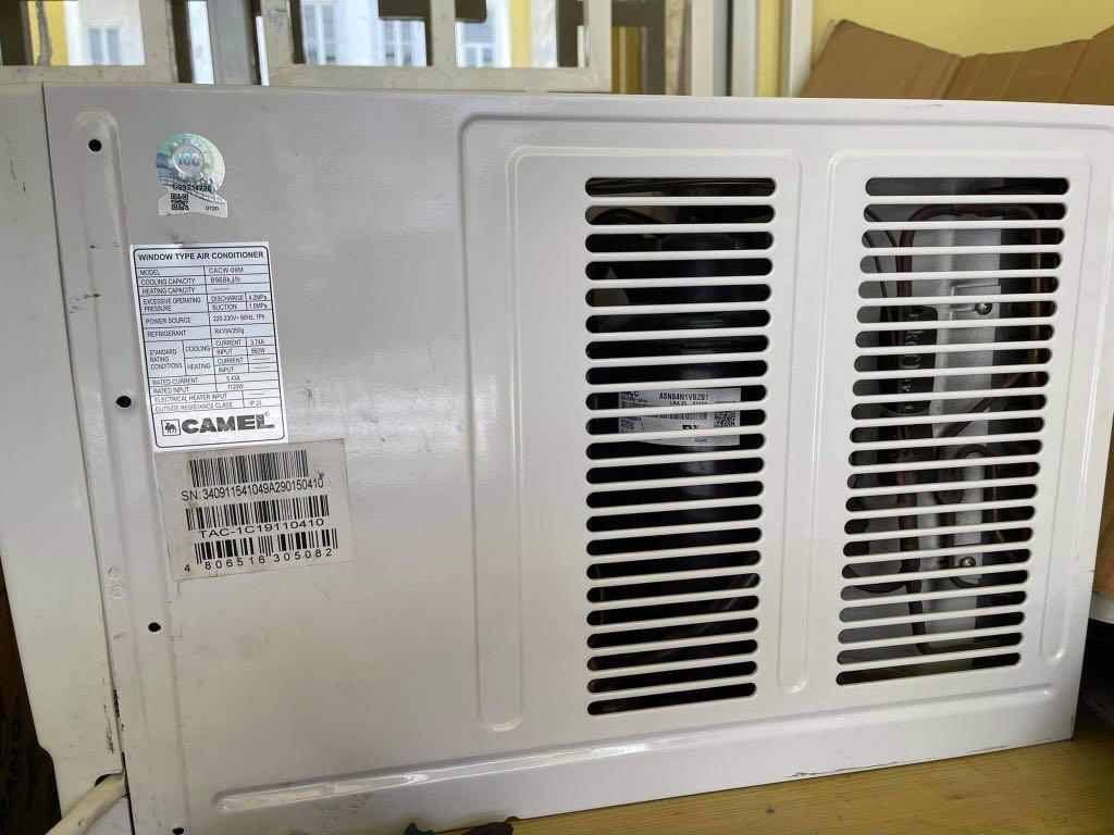Camel aircon CACW -09M, TV & Home Appliances, Air Conditioning and ...