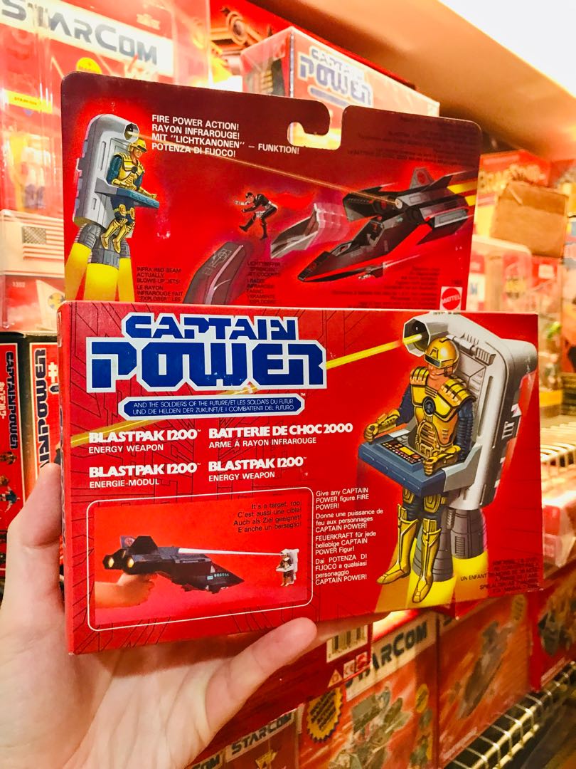 Captain Power Blaster pack RARE, Hobbies & Toys, Memorabilia ...