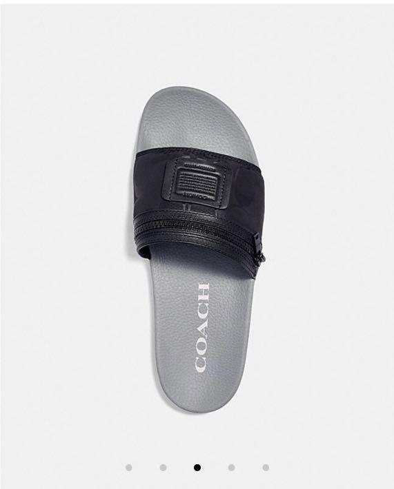 Coach Slider, Men's Fashion, Footwear, Flipflops and Slides on Carousell