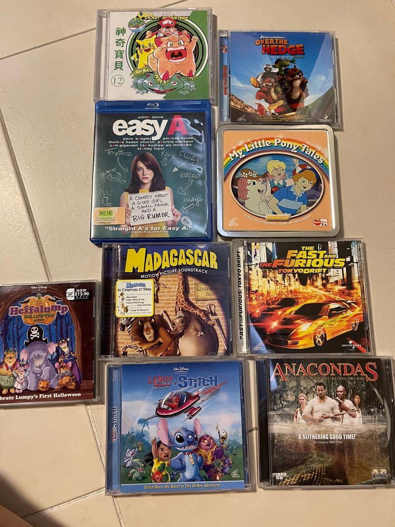 Collection of movies and CDs Eminem/ my chemical romance / black eyed ...