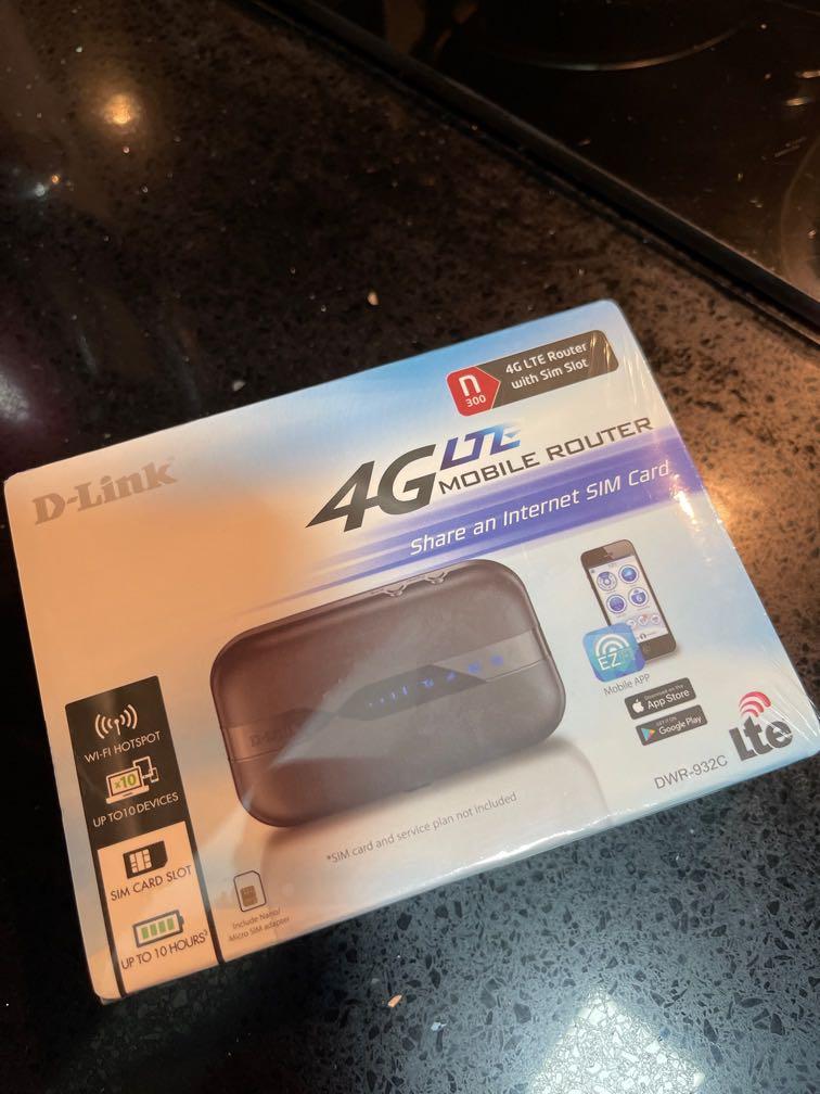 D-Link 4G LTE Mobile Router DWR-932C, Mobile Phones & Gadgets, Mobile & Gadget Accessories ...