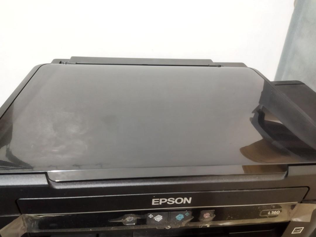 EPSON L360 heavy-duty printer + scanner (ink type), Computers & Tech ...