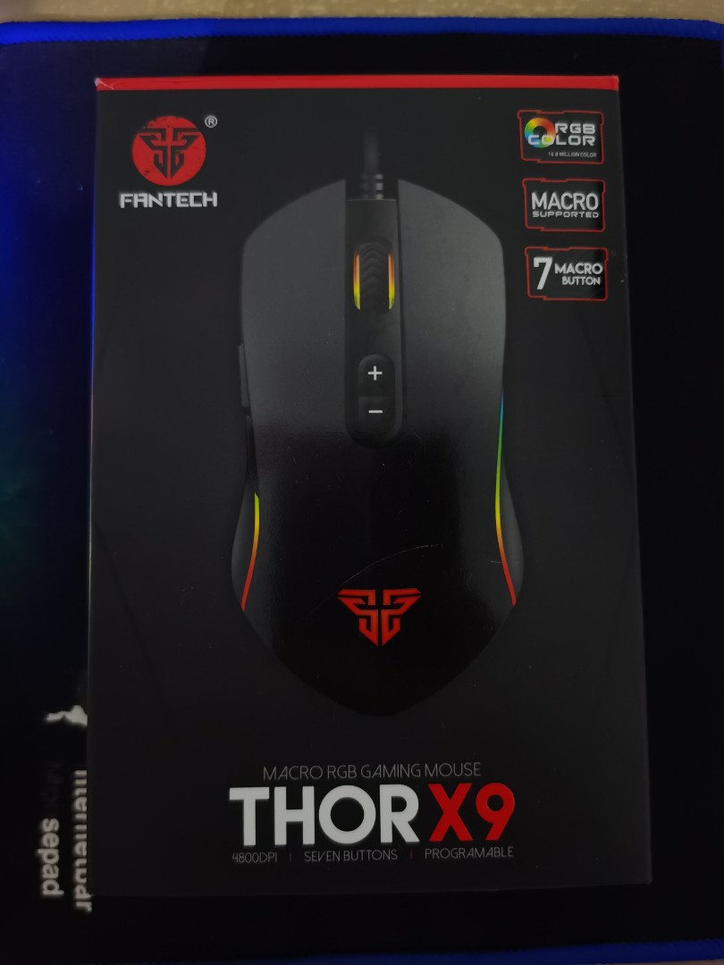Fantech Thor X9 Gaming Mouse, Computers & Tech, Parts & Accessories ...