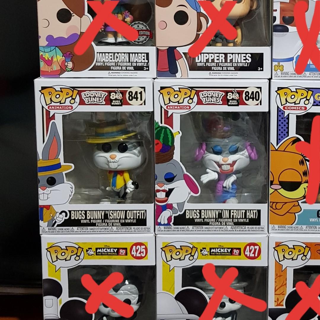 Funko Pops Animation Cartoons, Hobbies & Toys, Toys & Games on Carousell