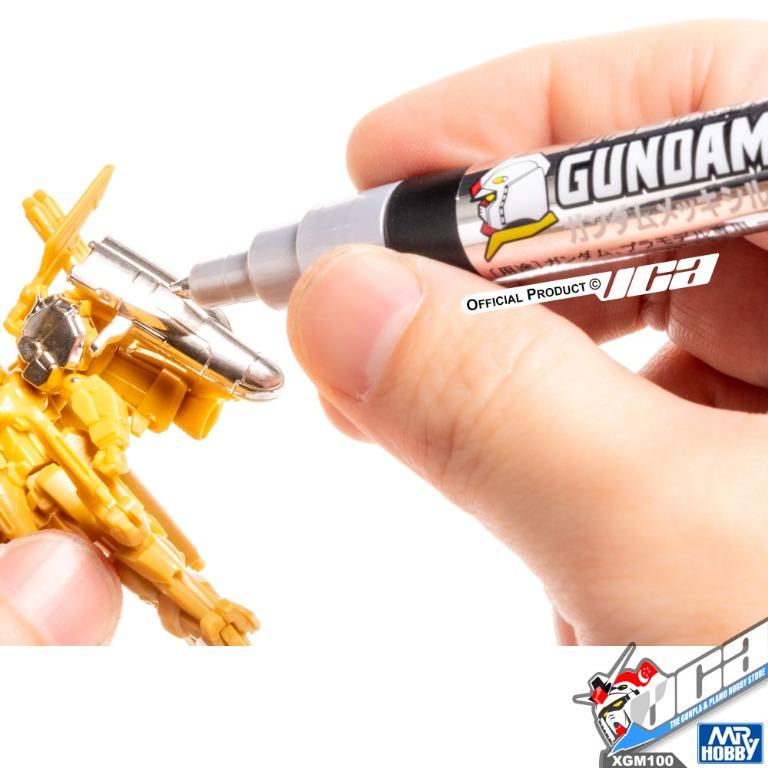 GSI CREOS MR HOBBY XGM100 GUNDAM MARKER EX SUPER SILVER CHROME PLATING ...
