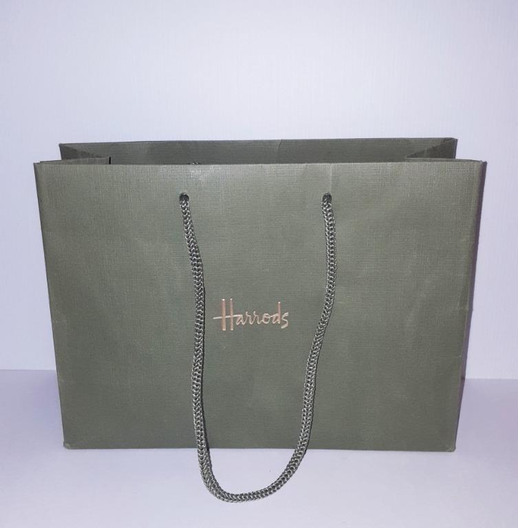 (TRADES OKAY) HARRODS Paper Bag, Everything Else on Carousell