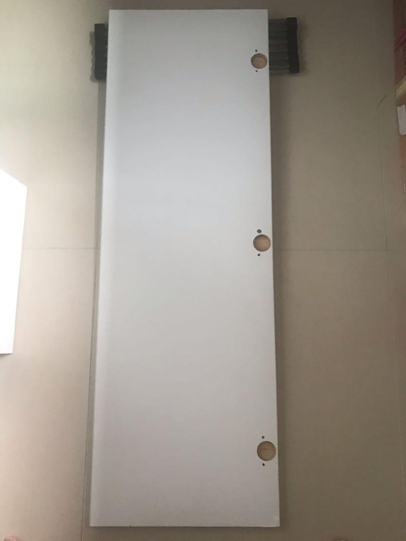 HDB shoe and electric riser laminate door, Furniture & Home Living ...