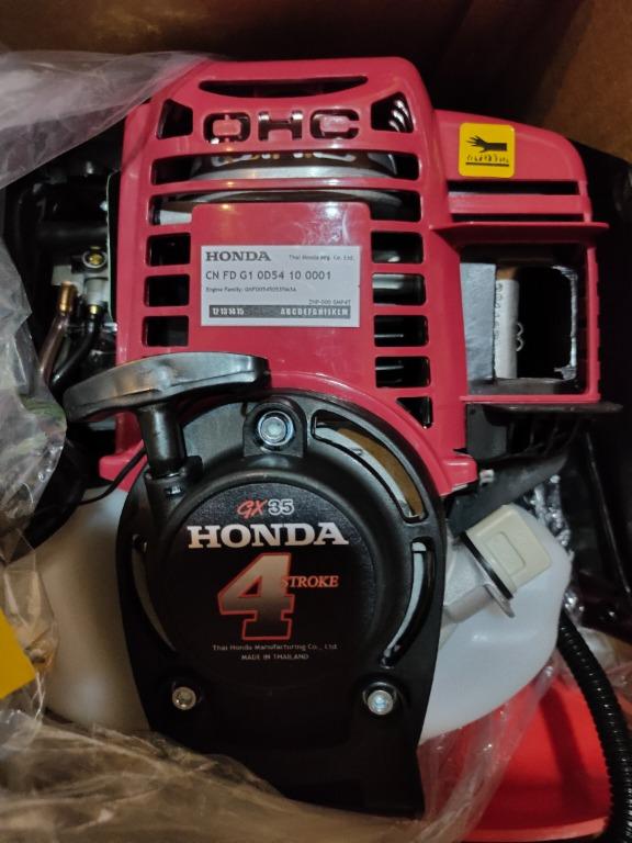 Honda GX35 Grass Cutter 4stroke FREE NYLON CUTTER, Furniture & Home Living, Gardening, Grass ...