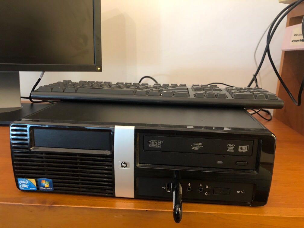 HP desktop - compact form - fully working, Computers & Tech, Desktops ...