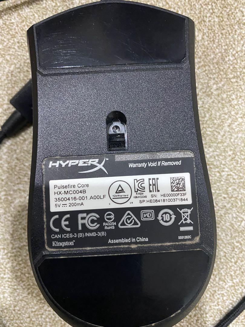 HyperX Pulse Core, Computers & Tech, Parts & Accessories, Mouse ...