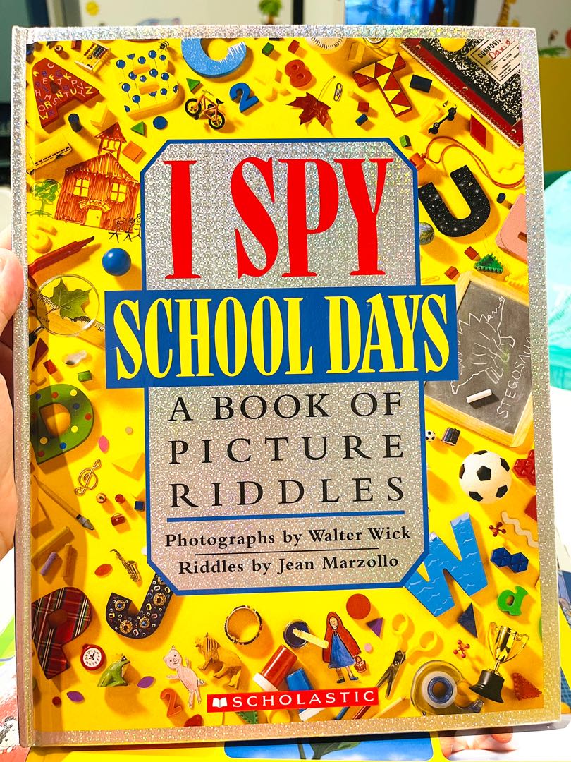 I Spy School Days Picture Riddles, Hobbies & Toys, Books & Magazines ...