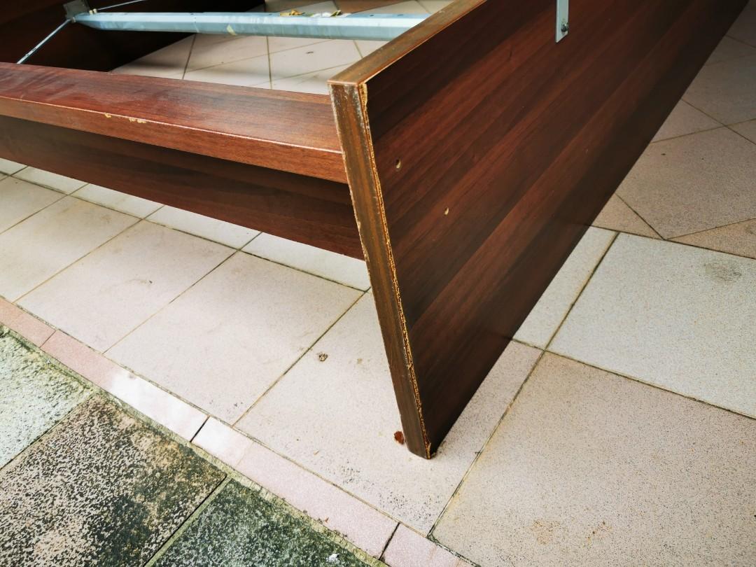 Ikea bed frame Hopen model king size, Furniture & Home Living ...