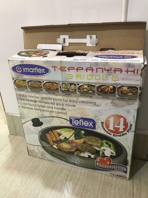 Imarflex 7-in-1 Teppanyaki Griddle