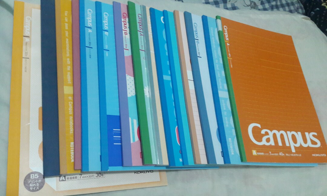 Kokuyo Campus notebook, Hobbies & Toys, Stationary & Craft, Stationery ...