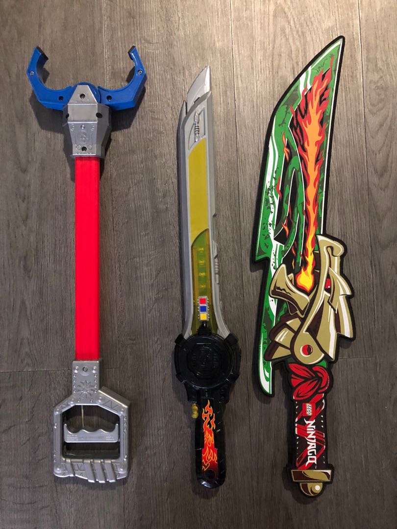 Lego Ninjago Sword (set with sword and grabber), Hobbies & Toys, Toys ...