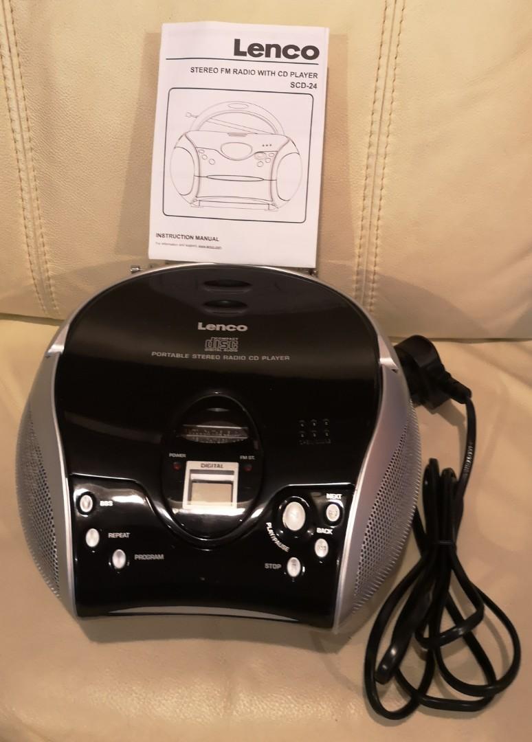 Lenco Portable Stereo Radio CD Player, Audio, Portable Music Players on ...