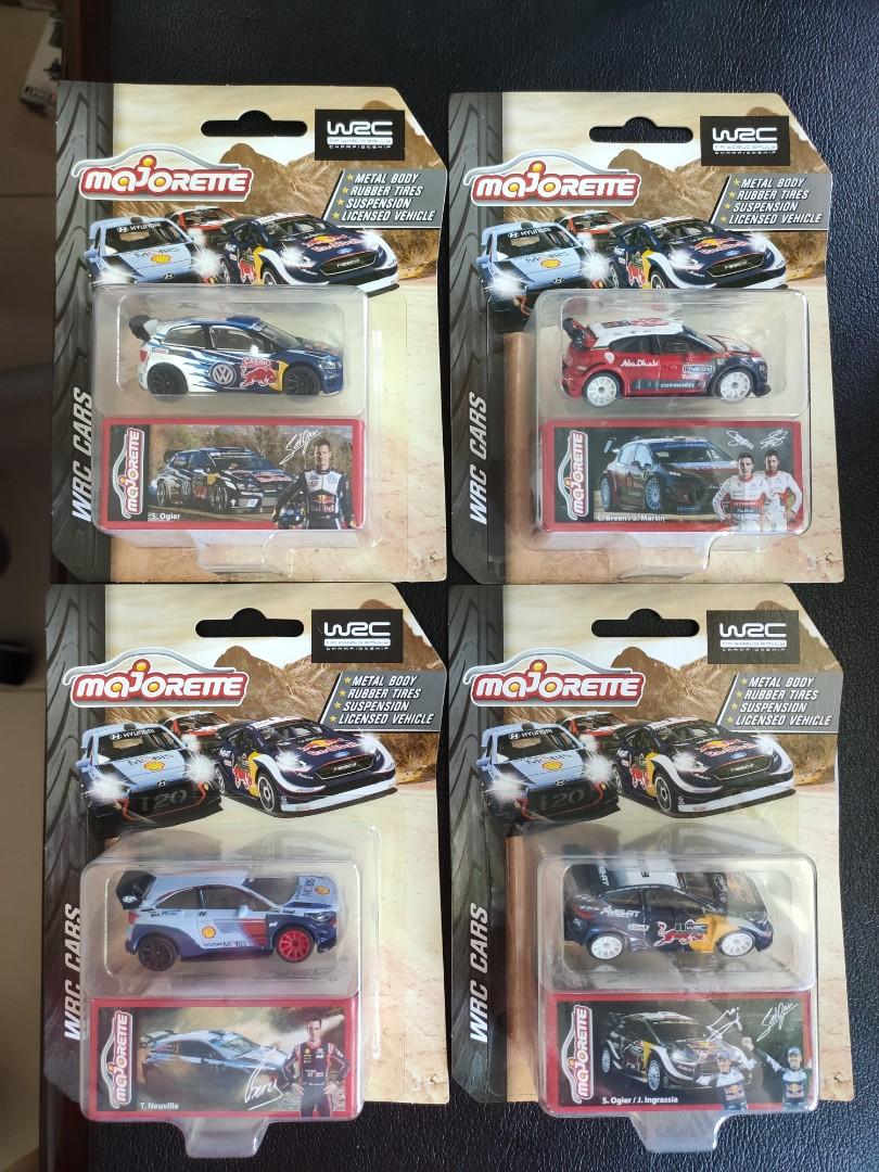 Majorette WRC Cars FIA World Rally Championship 合金車, 興趣及遊戲, 玩具 & 遊戲類 ...
