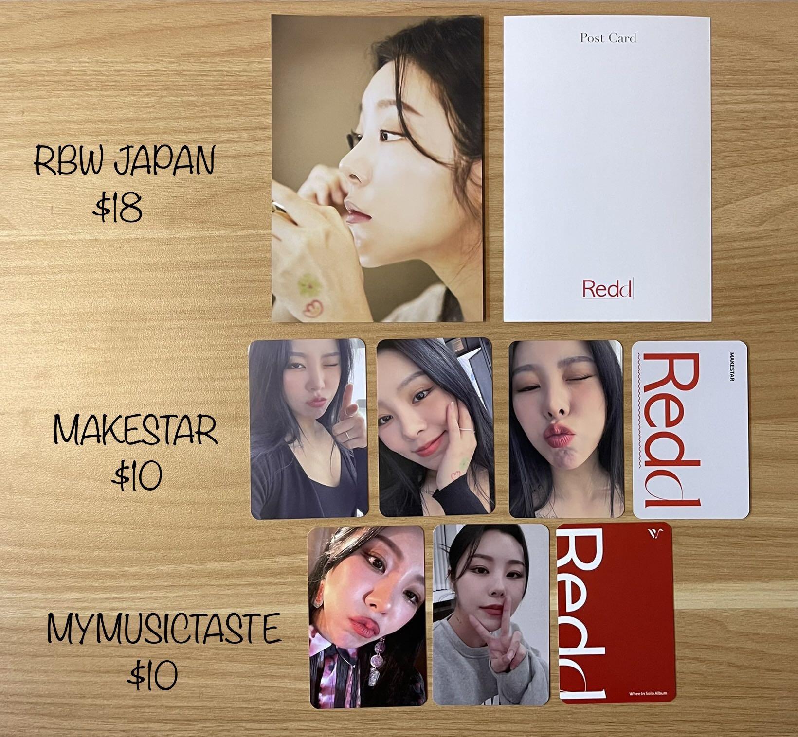 Mamamoo Wheein Redd Makestar/MMT/RBWJapan POB, Hobbies & Toys ...