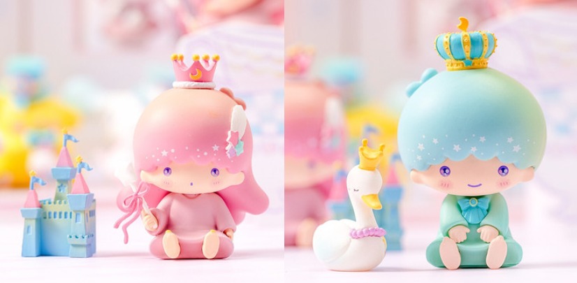 Miniso x Sanrio Little Twin Stars Fairytale Fantasy Series Mini Desktop ...