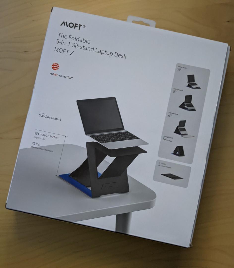 MOFT Z Foldable 5-in-1 Sit-Stand Laptop Stand, Computers & Tech, Parts ...