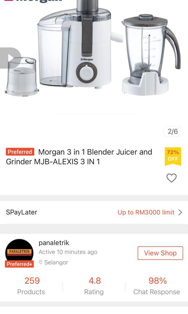 Morgan blender, TV & Home Appliances, Kitchen Appliances, Juicers ...