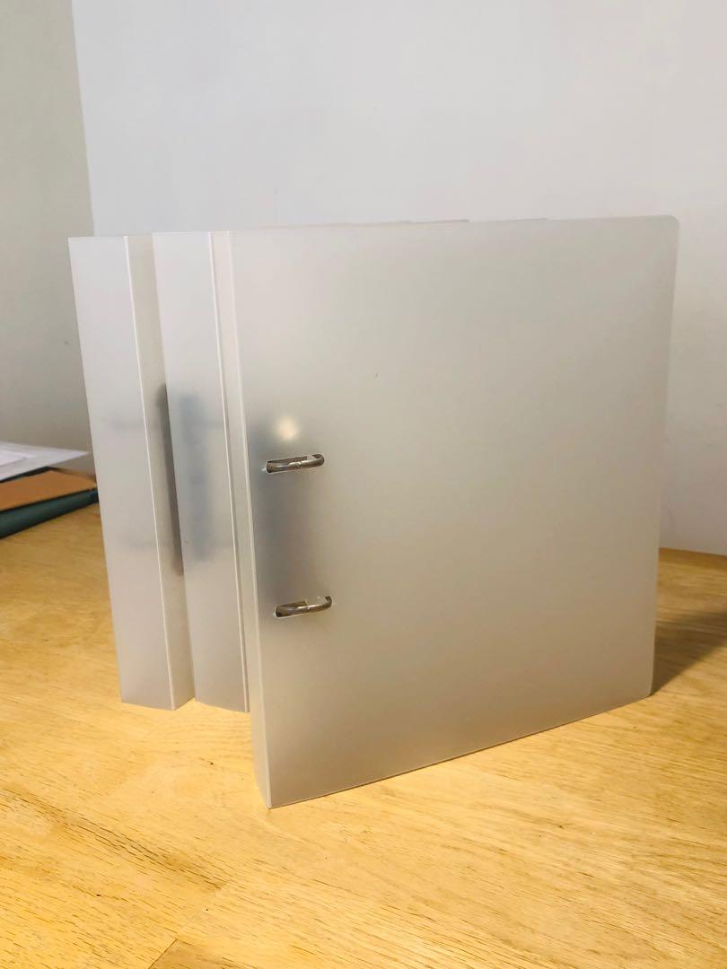 Muji folder A4, 興趣及遊戲, 手作＆自家設計, 其他 - Carousell